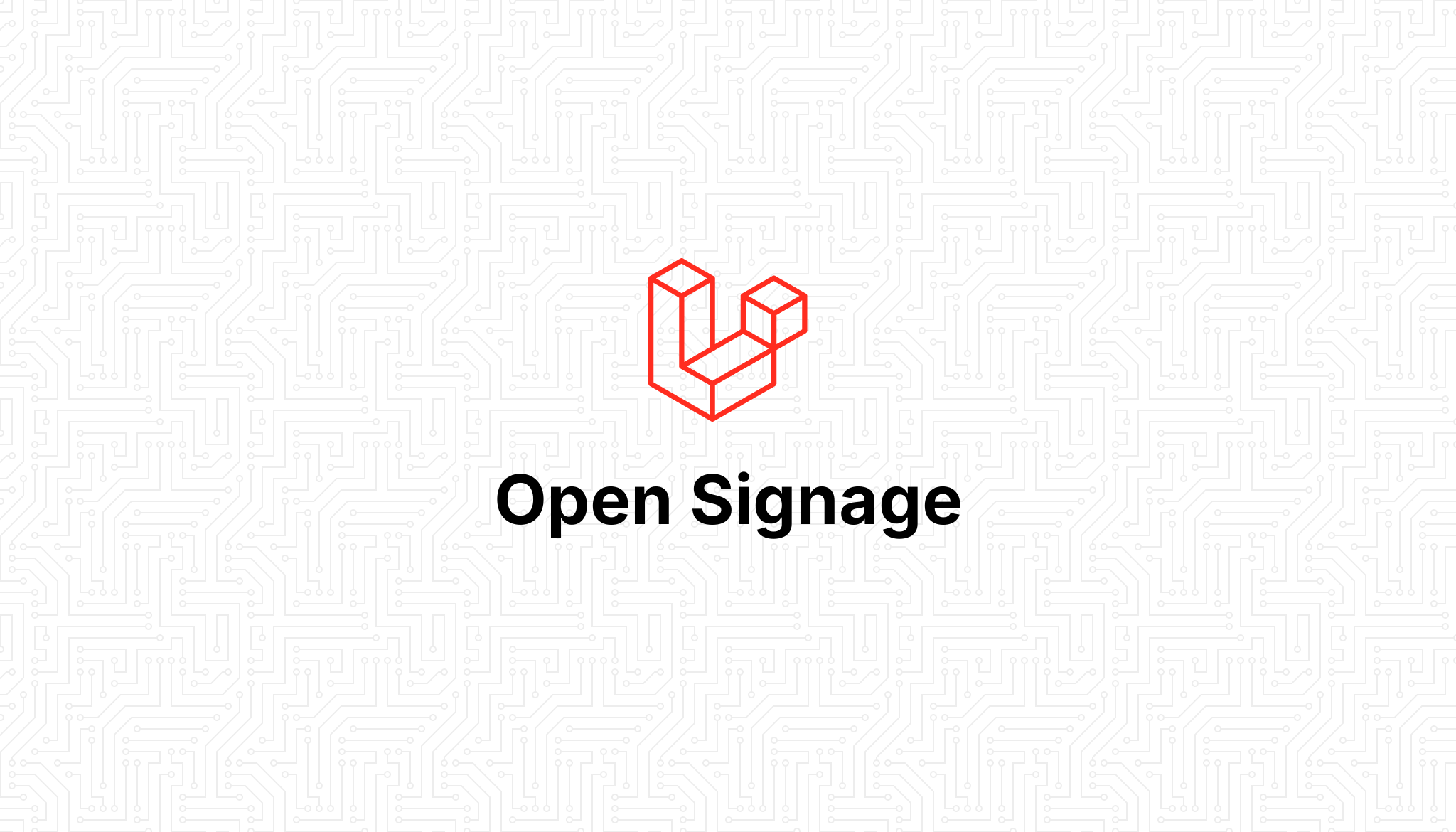 GitHub - Thiritin/open-signage: A digital signage solution built on ...