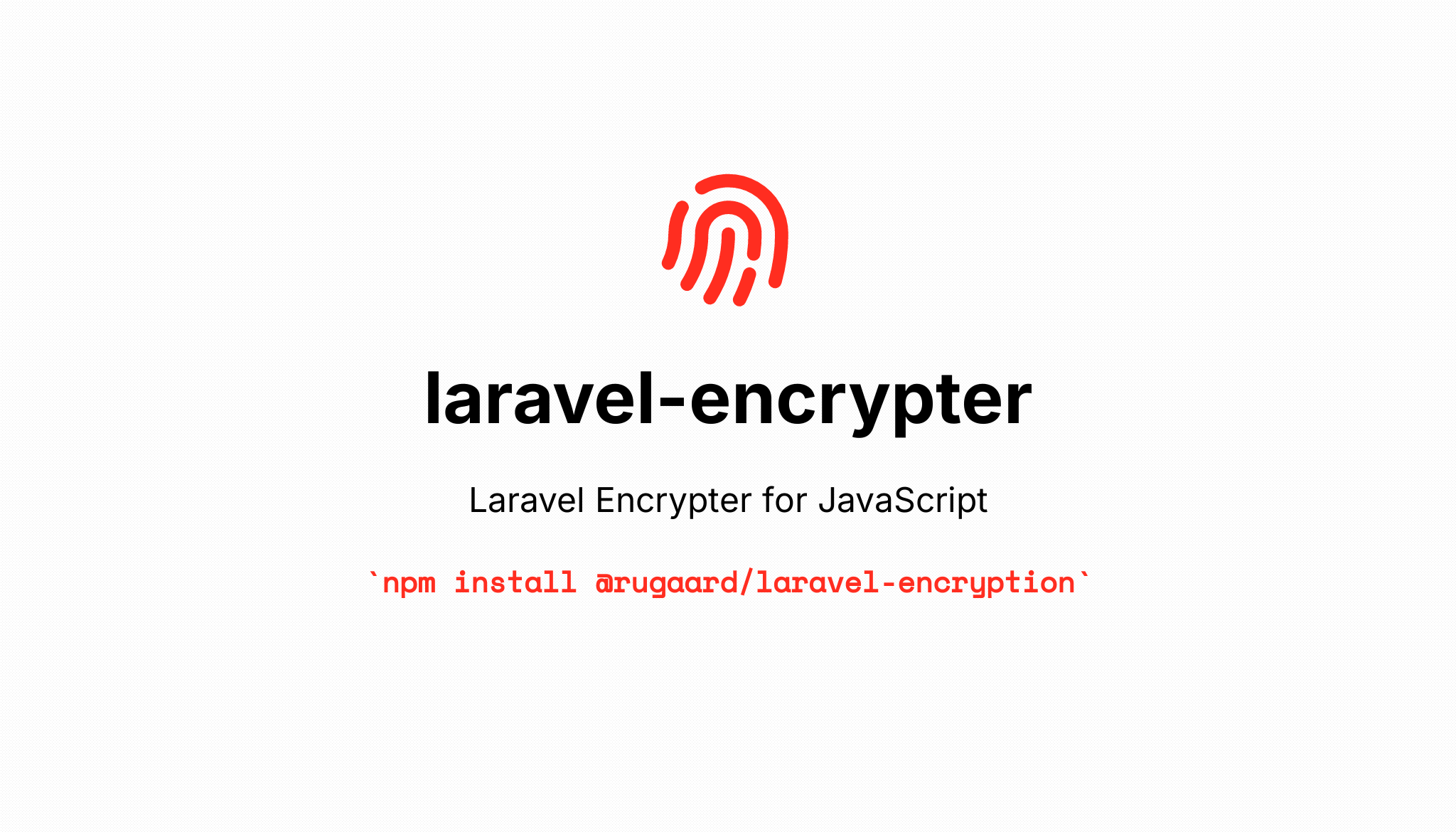 GitHub - rugaard/laravel-encrypter GitHub - rugaard/laravel-encrypter