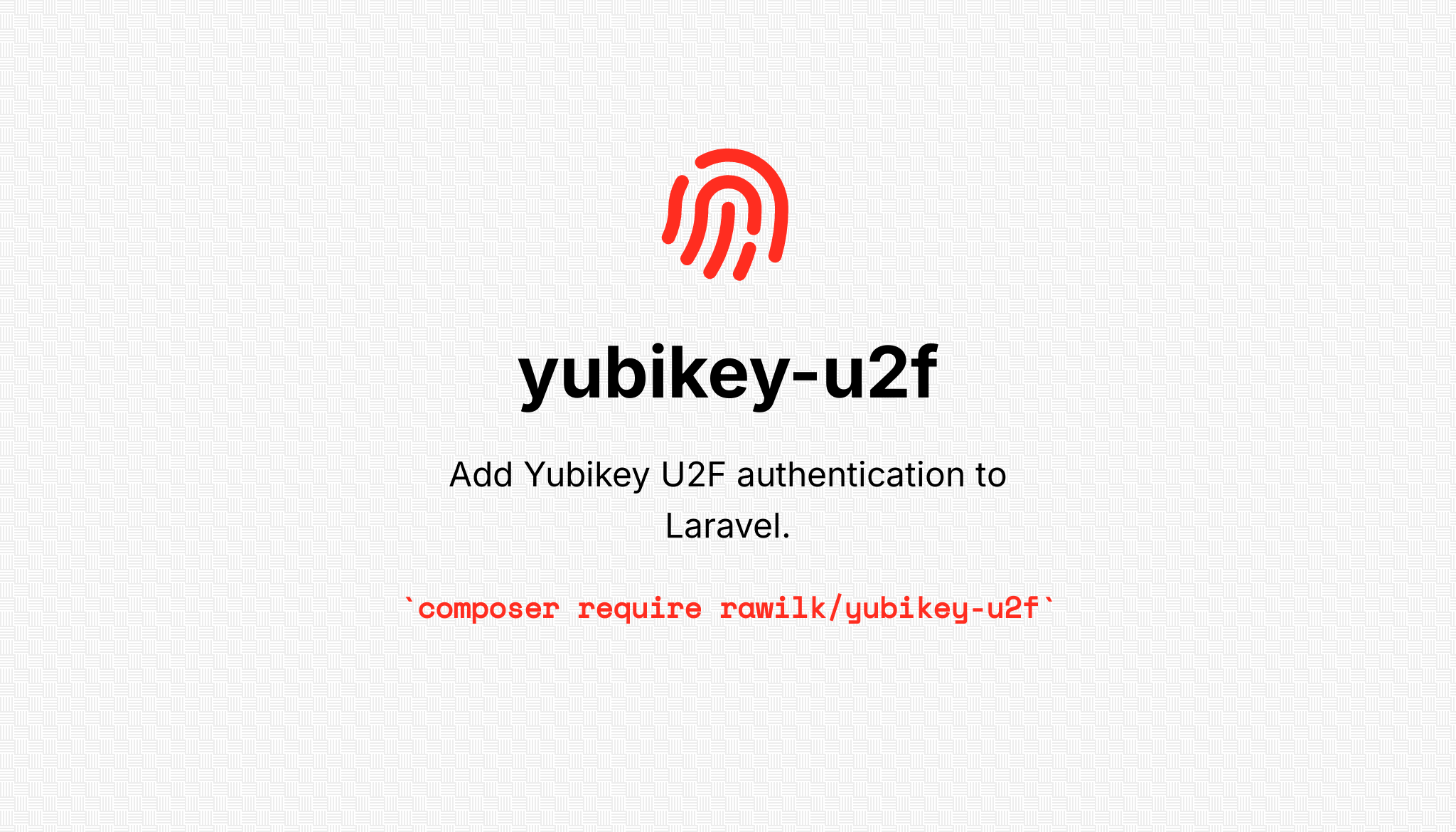 GitHub - rawilk/yubikey-u2f: Add Yubikey U2F authentication to Laravel. GitHub - rawilk/yubikey-u2f: Add Yubikey U2F authentication to Laravel.